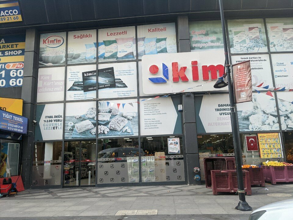 Süpermarket Kim Market, İstanbul, foto