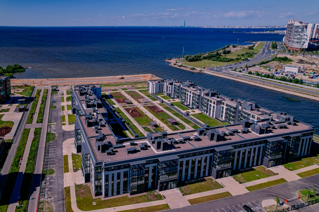 Konut blokları Riviera club, Saint‑Petersburg, foto