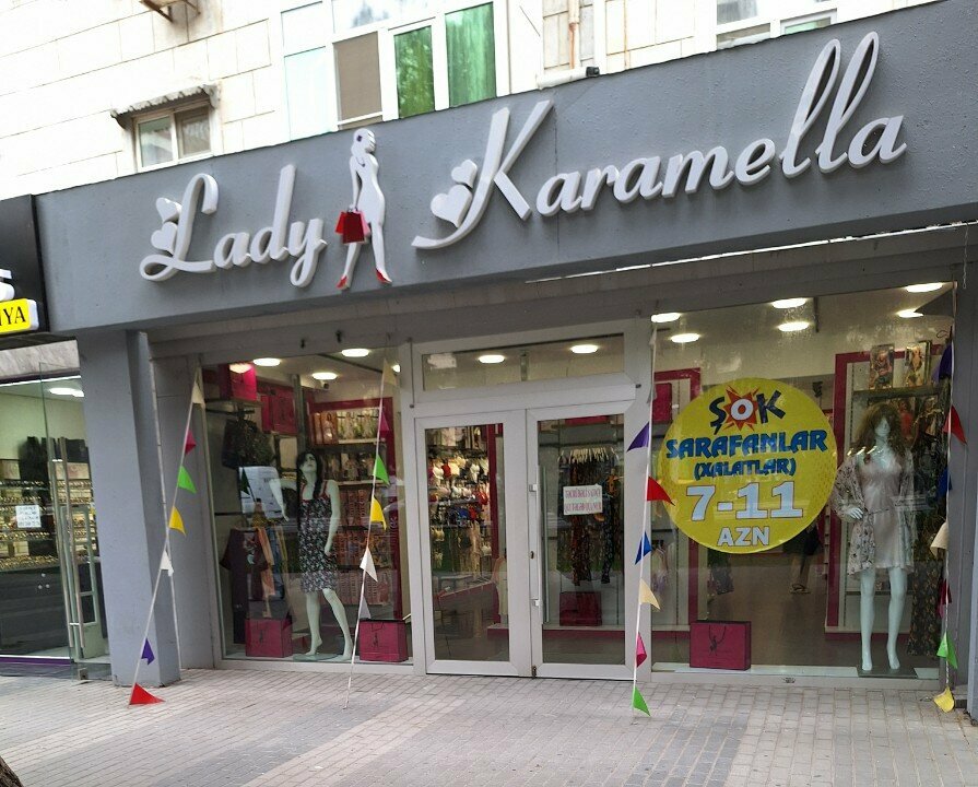 Giyim mağazası Lady Karamella, Bakü, foto