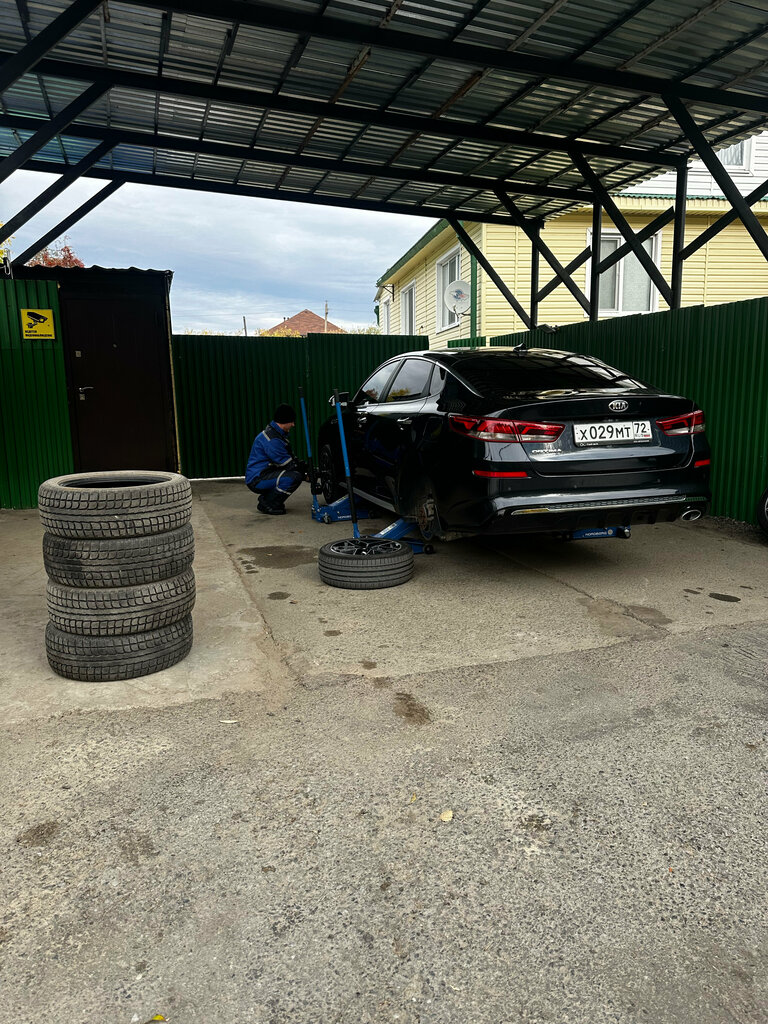 Oto lastik tamiri Шиномонтаж, Tümen (Tiumenskaya) oblastı, foto