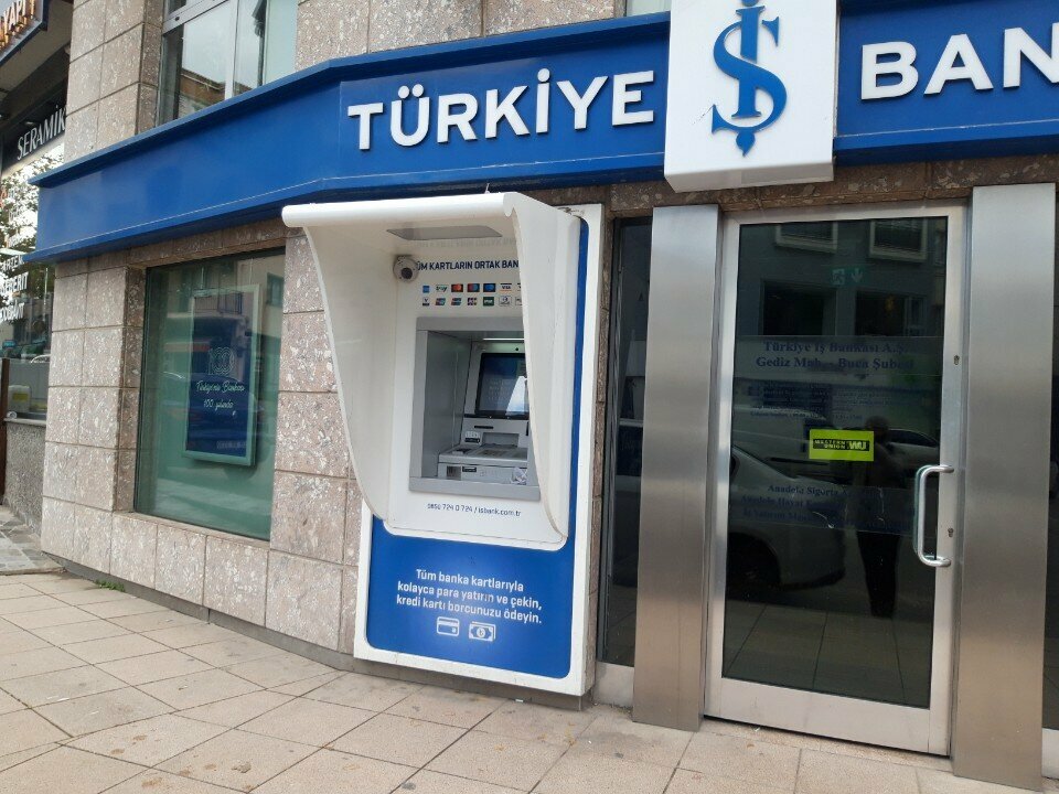 ATM'ler Türkiye İş Bankası Bankamatik, İzmir, foto