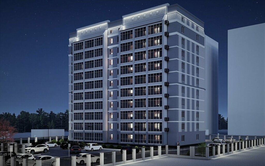 Konut blokları Театральный, Blagoveshchensk, foto