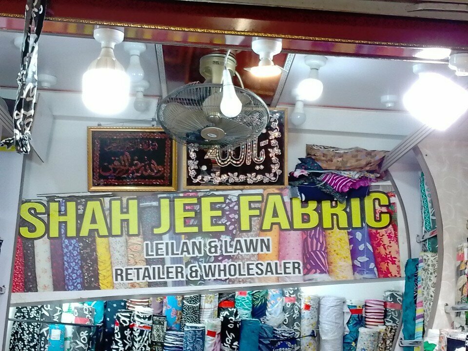 Mefruşat Shah jee fabrics, Karaçi, foto