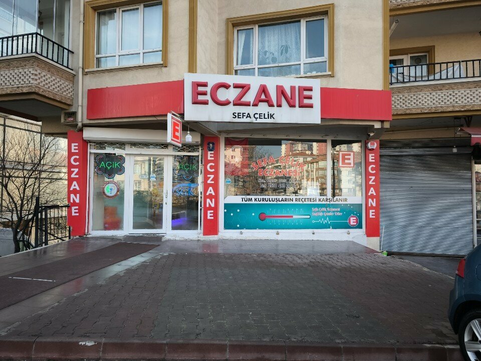 Eczaneler Sefa Çelik Eczanesi, Ankara, foto