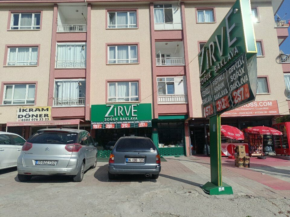 Pasta, şekerleme ve tatlı Zirve Soğuk Baklava, Ankara, foto