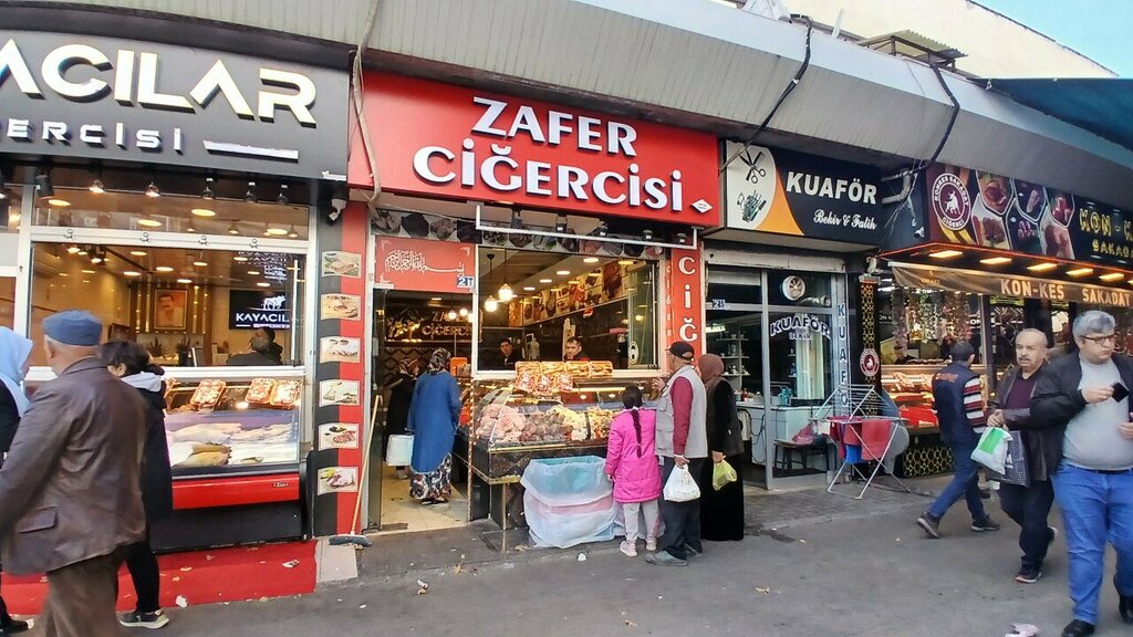 Kasap, şarküteri Zafer Ciğercisi, Konya, foto