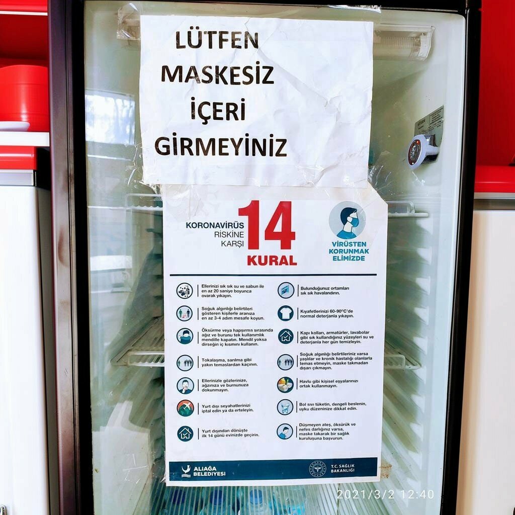 Süpermarket Çanak Market, Foça, foto