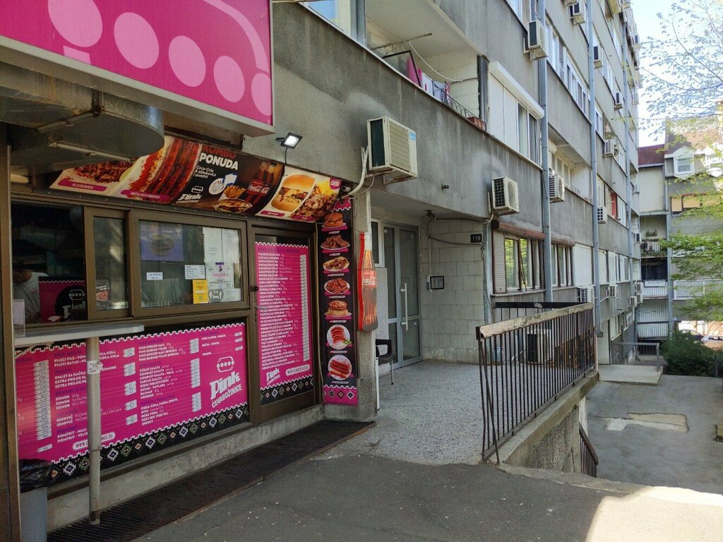 Fast food Pink Panter Cevabdzinice, Belgrad, foto