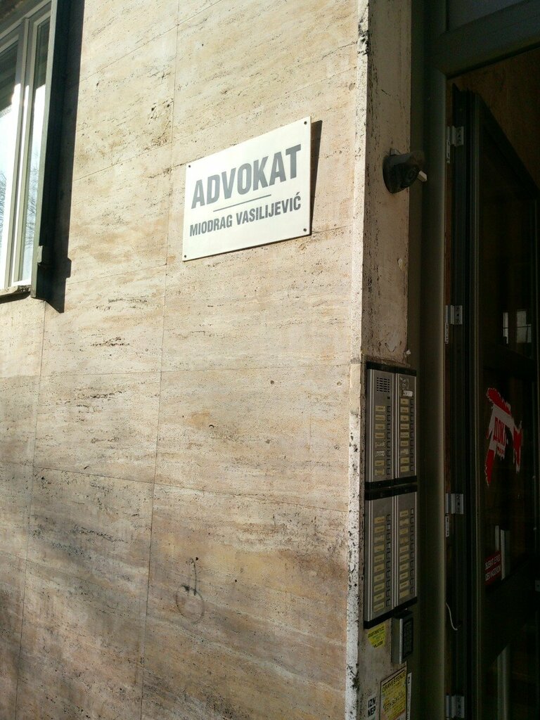 Avukatlar Advokat Miodrag Vasiljević, Belgrad, foto
