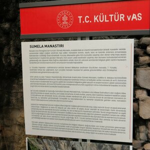 Müzeler ve sanat galerileri Sümele manastırı, Maçka, foto