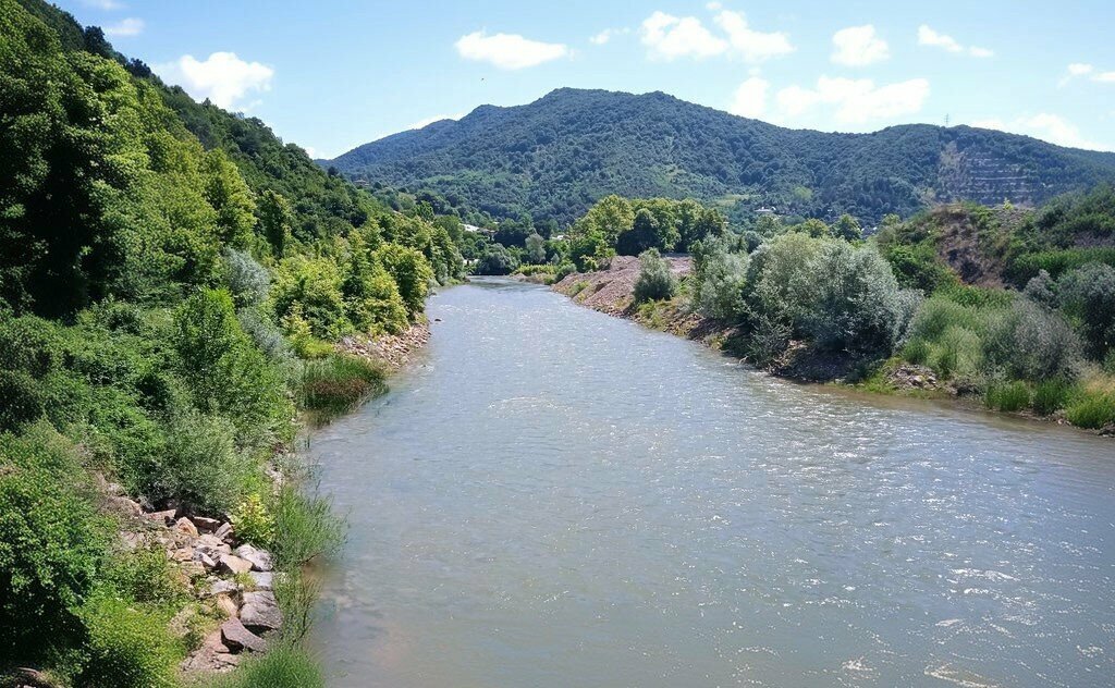 Turistik yerler Kirazlı Köprü Barajı, Bartın, foto