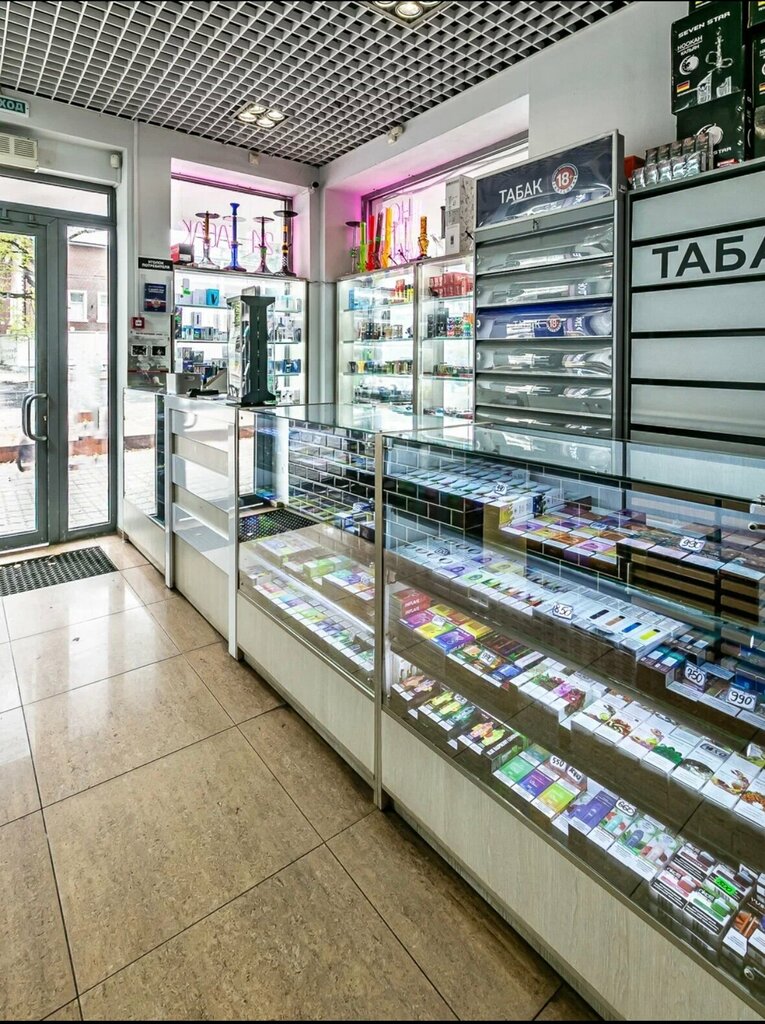 Tütün, sigara mağazaları Smoking Island, Moskova, foto