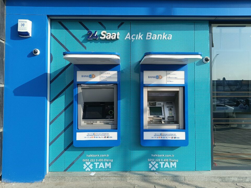 ATM'ler Halkbank, Ankara, foto