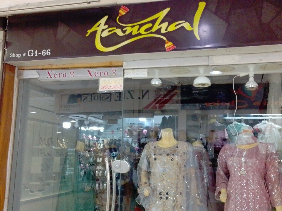 Giyim pazarı Aanchal, Karaçi, foto