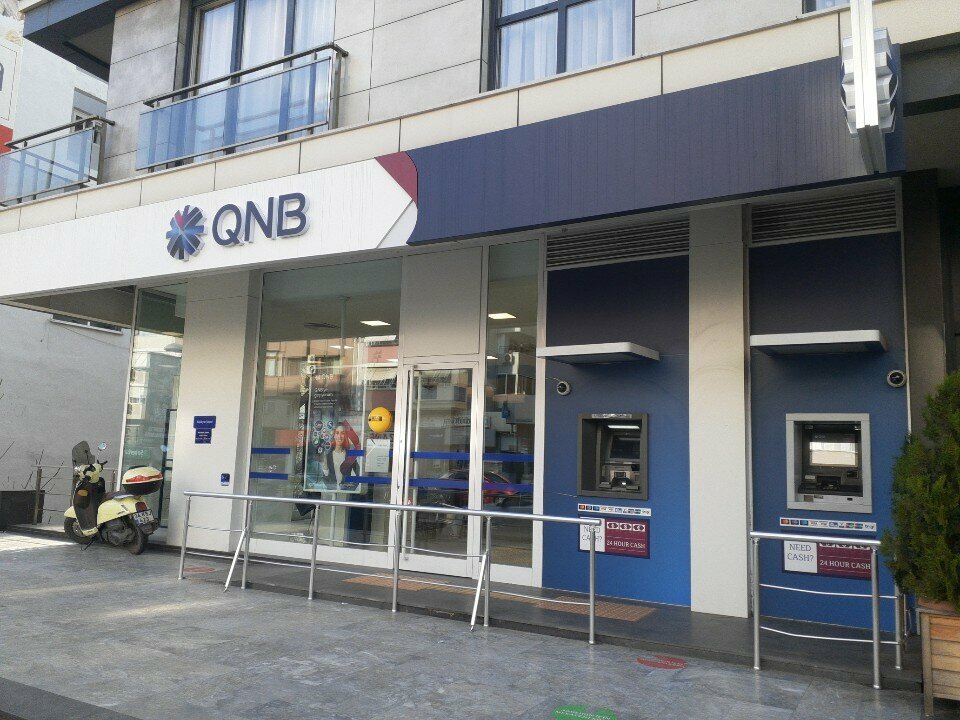 ATM'ler Qnb Finansbank, İstanbul, foto