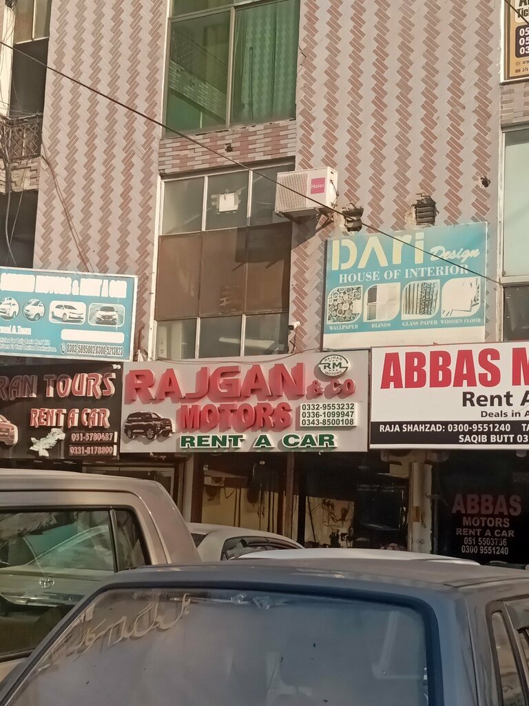 Oto kiralama Rajgan Motors & Rent a Car, Rawalpindi, foto