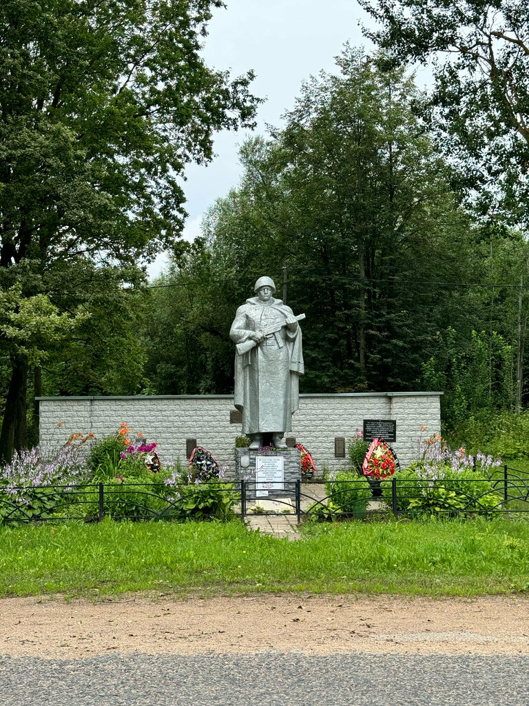 Anıt, heykel Братская могила № 2594, Vitebskaya oblastı, foto