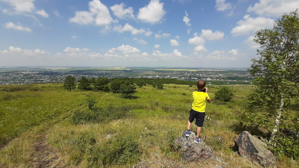 Dağ zirvesi Mountain peak, Altayski krayı, foto