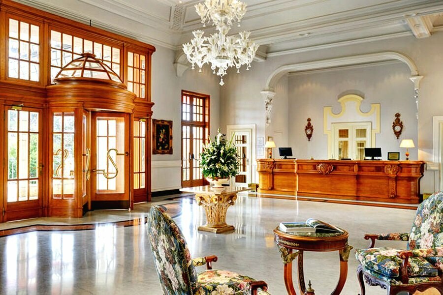 Otel Grand Hotel Palazzo Della Fonte, Fiuggi, foto