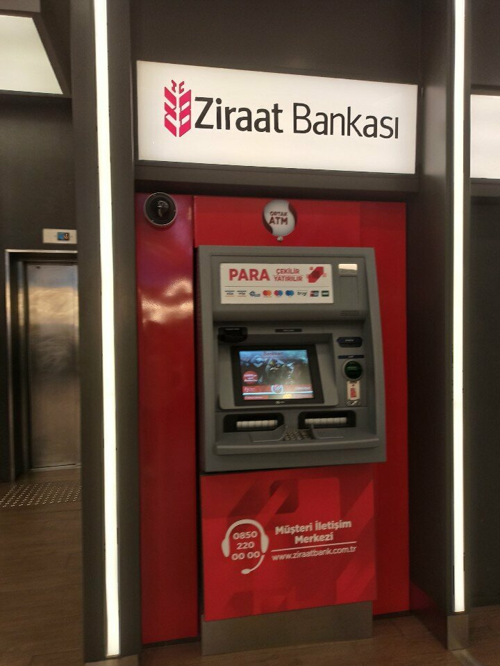 ATM'ler Ziraat Bankası ATM, İstanbul, foto