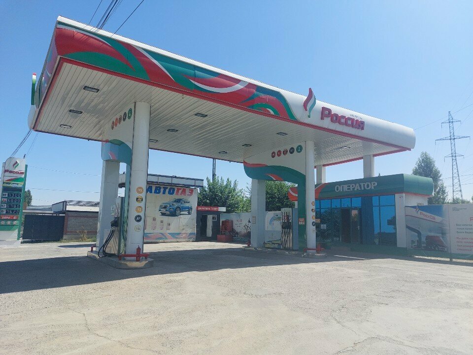Benzin istasyonu Russia Oil, Oş İli, foto