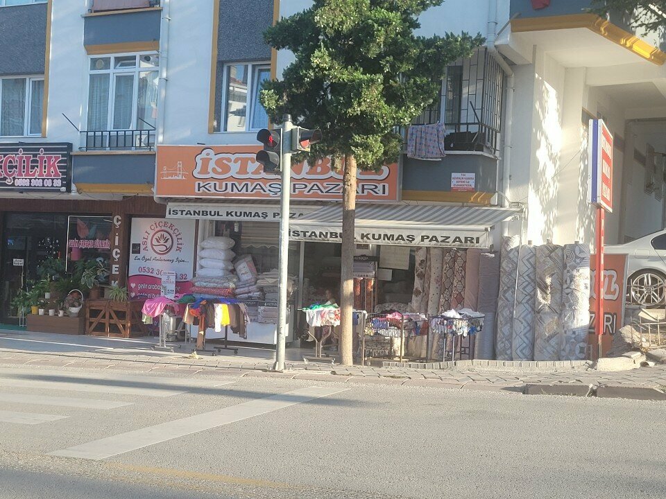 Kumaşçılar İstanbul Kumaş Pazarı, Ankara, foto