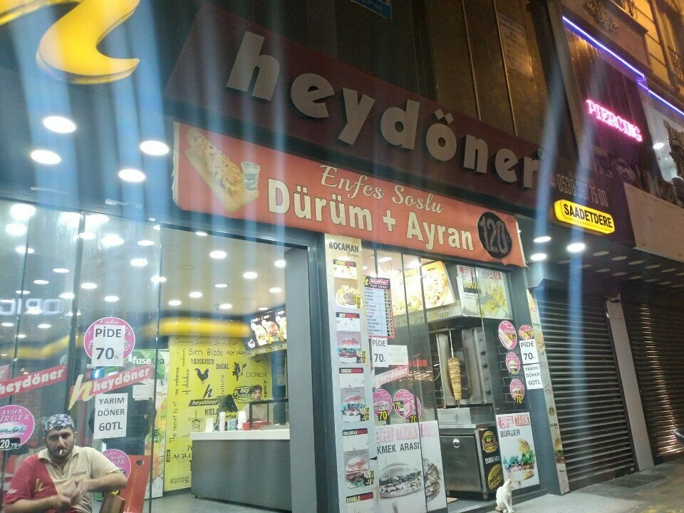 Fast food Heydöner, İstanbul, foto