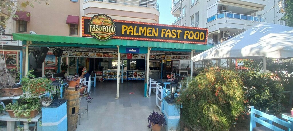 Fast food Palmen Fast Food, Alanya, foto