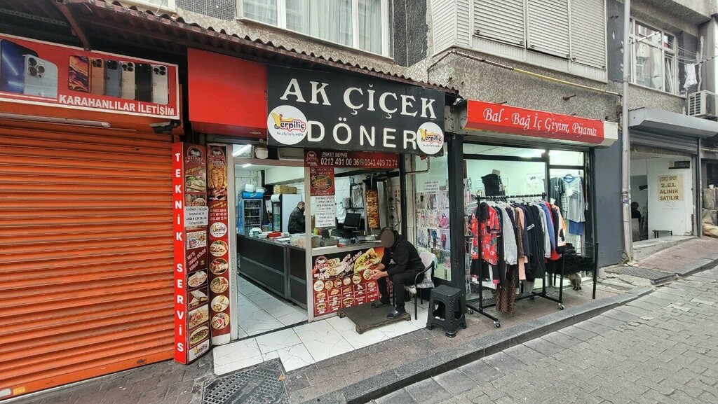 Fast food Ak Çiçek Döner, İstanbul, foto