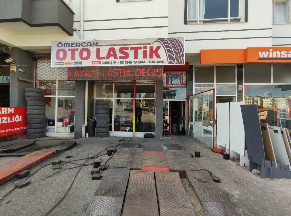 Jant ve lastikçiler Ömercan Oto Lastik, Ankara, foto