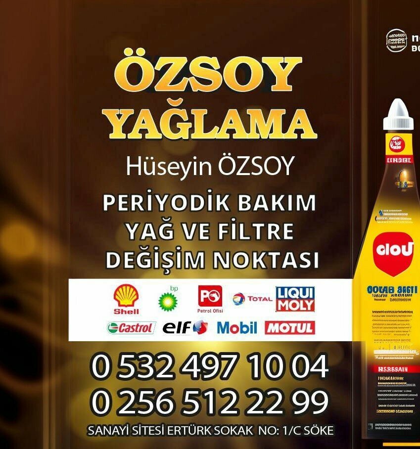 Express yağ değişim noktası Özsoy Periyodik Bakım Yağ ve Filtre Değişim Noktası, Söke, foto