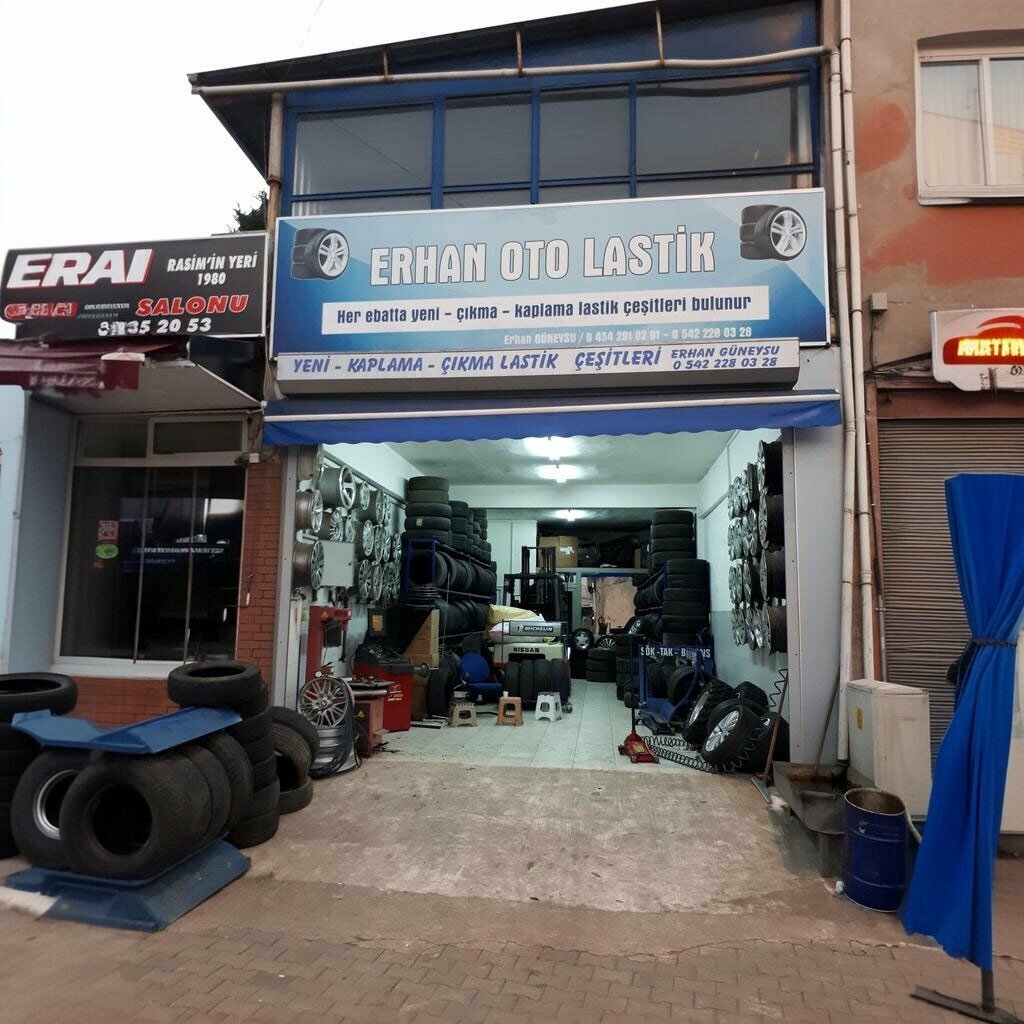Jant ve lastikçiler Erhan oto lastik yol yardım, Giresun, foto