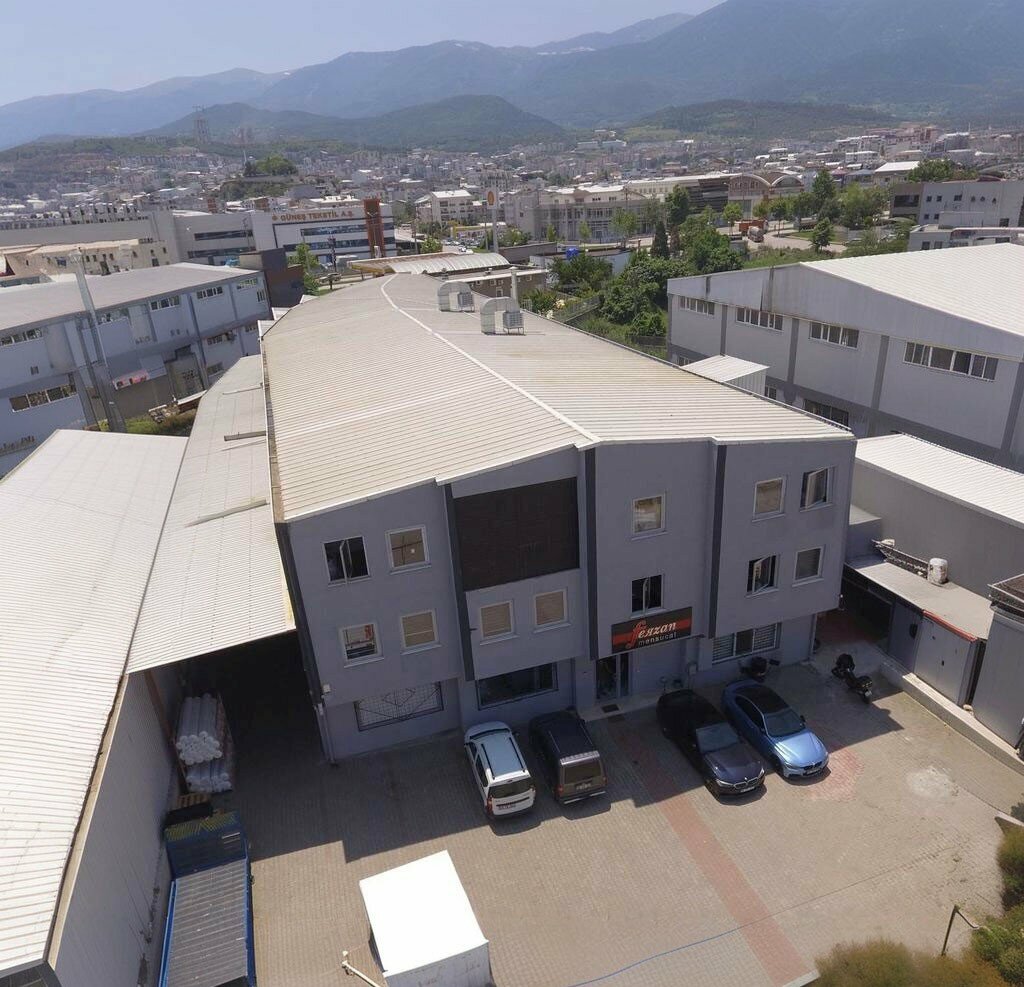 Tekstil fabrikaları Ferzan Mensucat, Bursa, foto