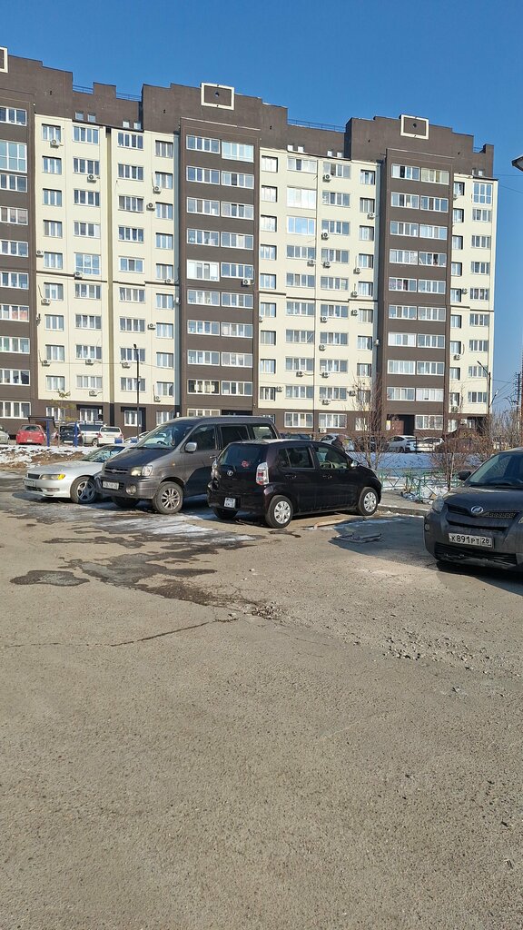 Konut blokları Европейский, Amursk Bölgesi, foto