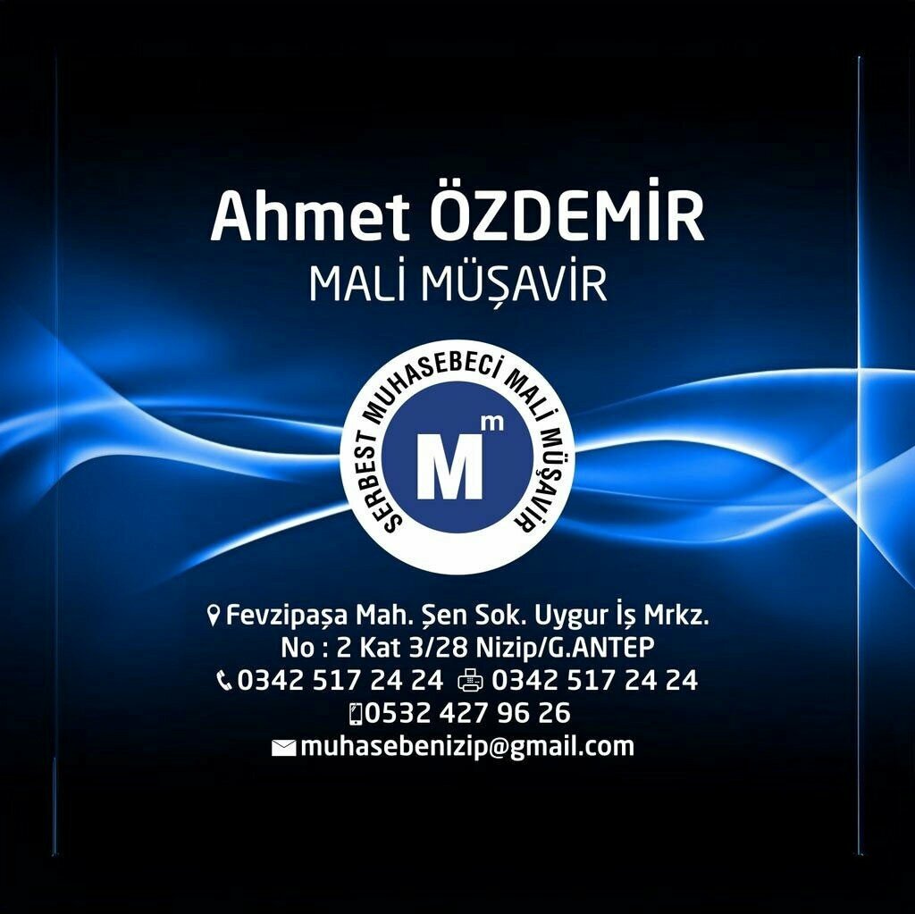 Muhasebeciler Mali Müşavir Ahmet Özdemir, Nizip, foto