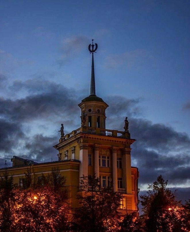 Turistik yerler Колпинский шпиль, Kolpino, foto