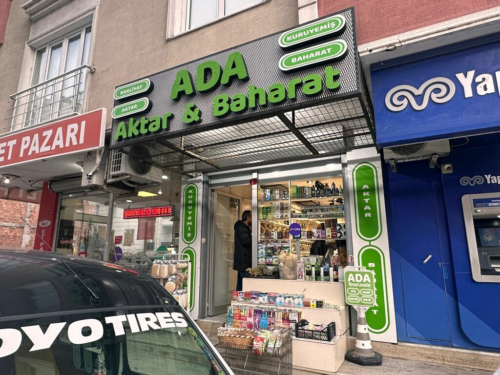 Besin takviyesi, aktariye Ada Aktar & Baharat, İstanbul, foto