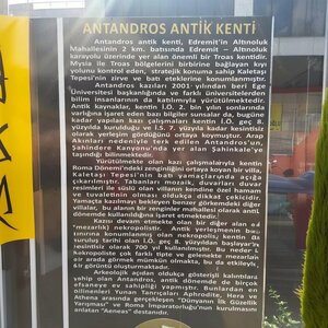 Antandros Kültür Parkı (Balıkesir, Edremit, Altınoluk Mah., Mimar Sinan Cad., 1), müzeler ve sanat galerileri  Edremit'ten