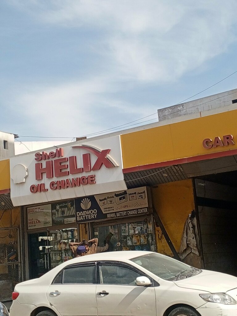 Otomobil servisi Shell, Karaçi, foto