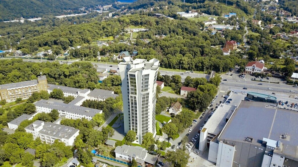 Konut blokları Дом на Полетаева, Vladivostok, foto