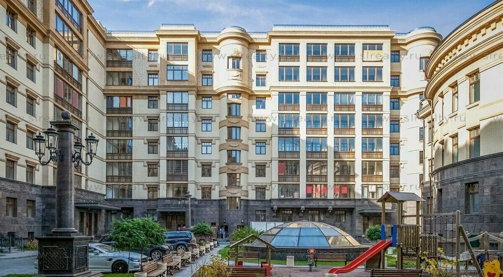 Konut blokları ZhK Ostozhenka Park-Palas, Moskova, foto
