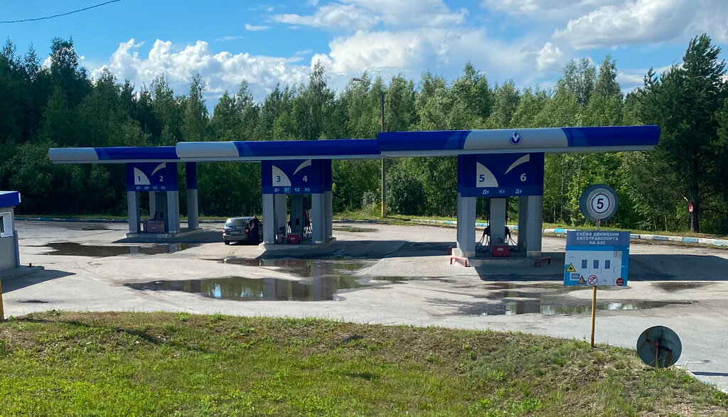 Benzin istasyonu АЗС № 158, Nijni Novgorod, foto