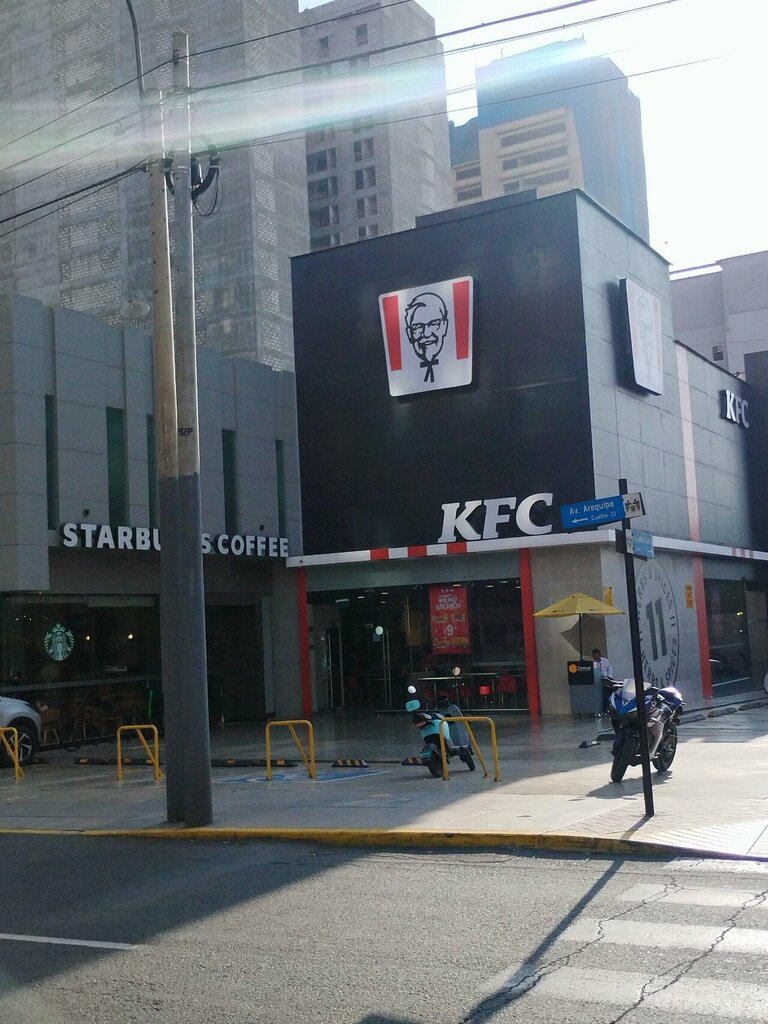 Fast food KFC, Lima, foto