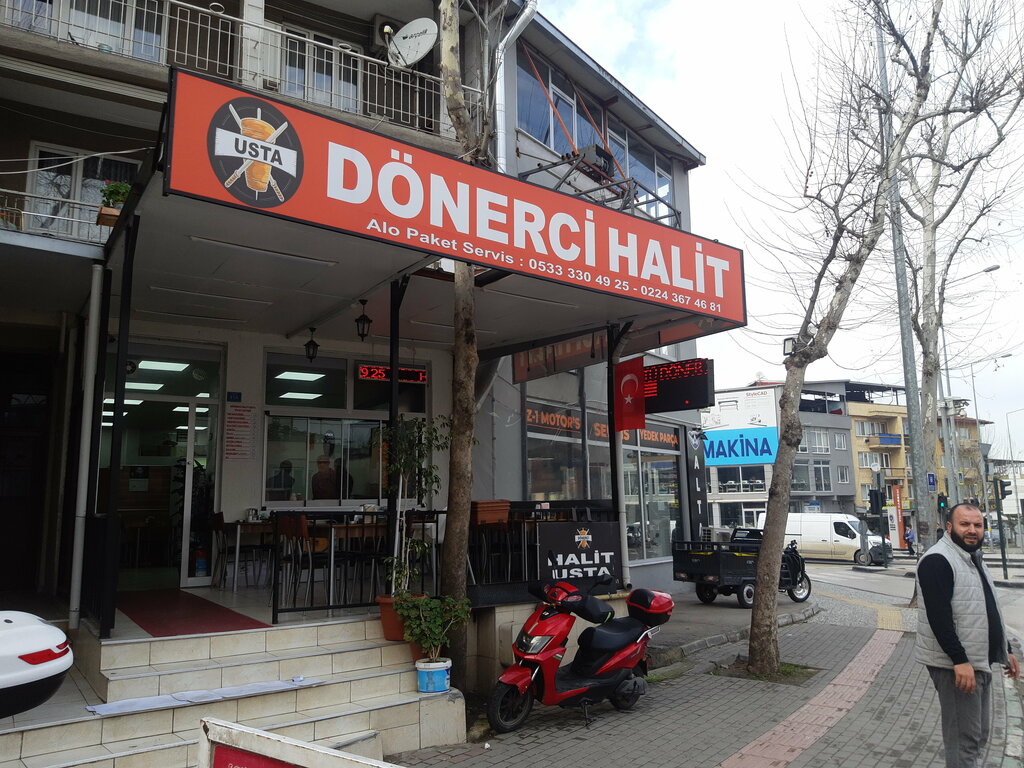 Fast food Dönerci Halit, Bursa, foto