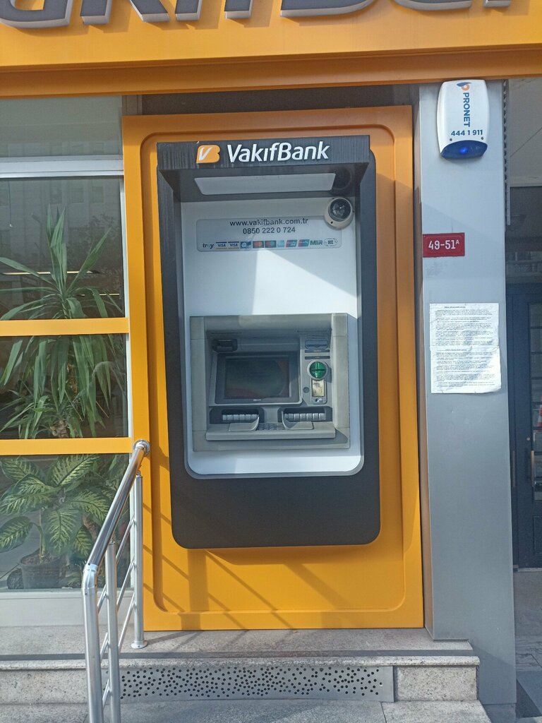 ATM'ler Vakıfbank ATM, İstanbul, foto