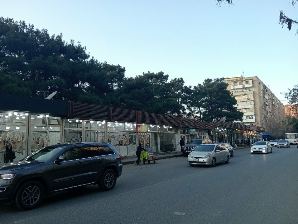 Balık ve deniz ürünleri Diri Balıq, Bakü, foto