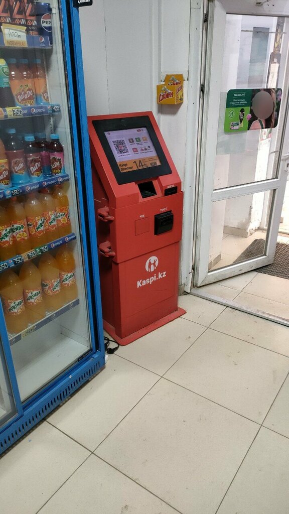 Ödeme terminali Kaspi Bank, Aktöbe, foto