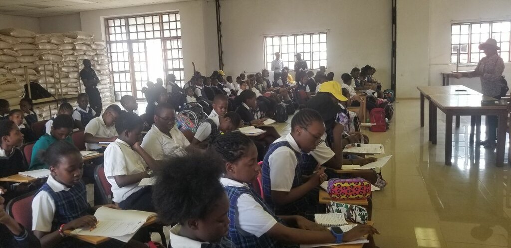 Dini kurslar Dream Chalom School, Lusaka, foto