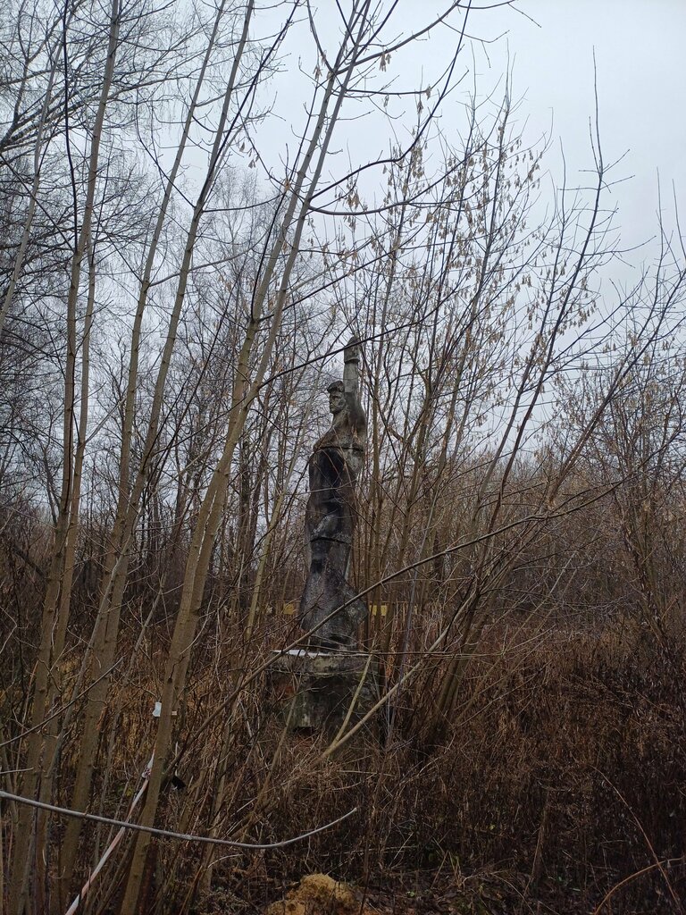Anıt, heykel Советским рабочим, Moskova ve Moskovskaya oblastı, foto