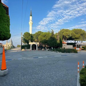 Yeni Bağarası Mahallesi Cami (İzmir, Foça, Yenibağarası Mah., 1011 Sok., 2/2), cami  Foça'dan